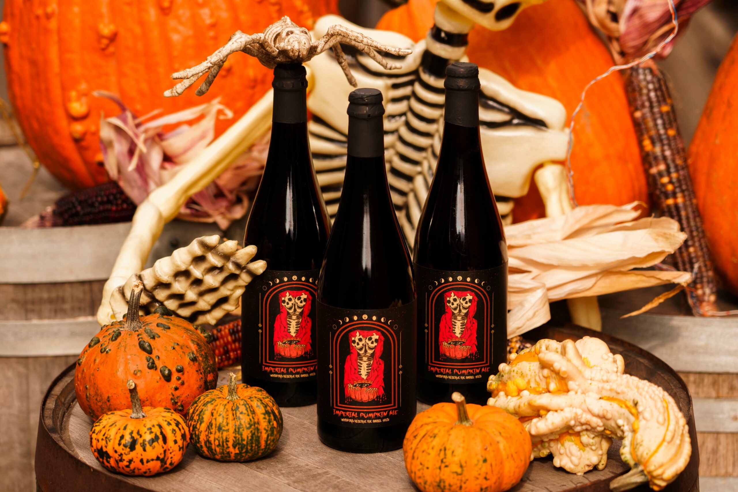 Barrel-Aged Imperial Pumpkin Ale (Aged on Woodford Reserve Rye Barrels ...