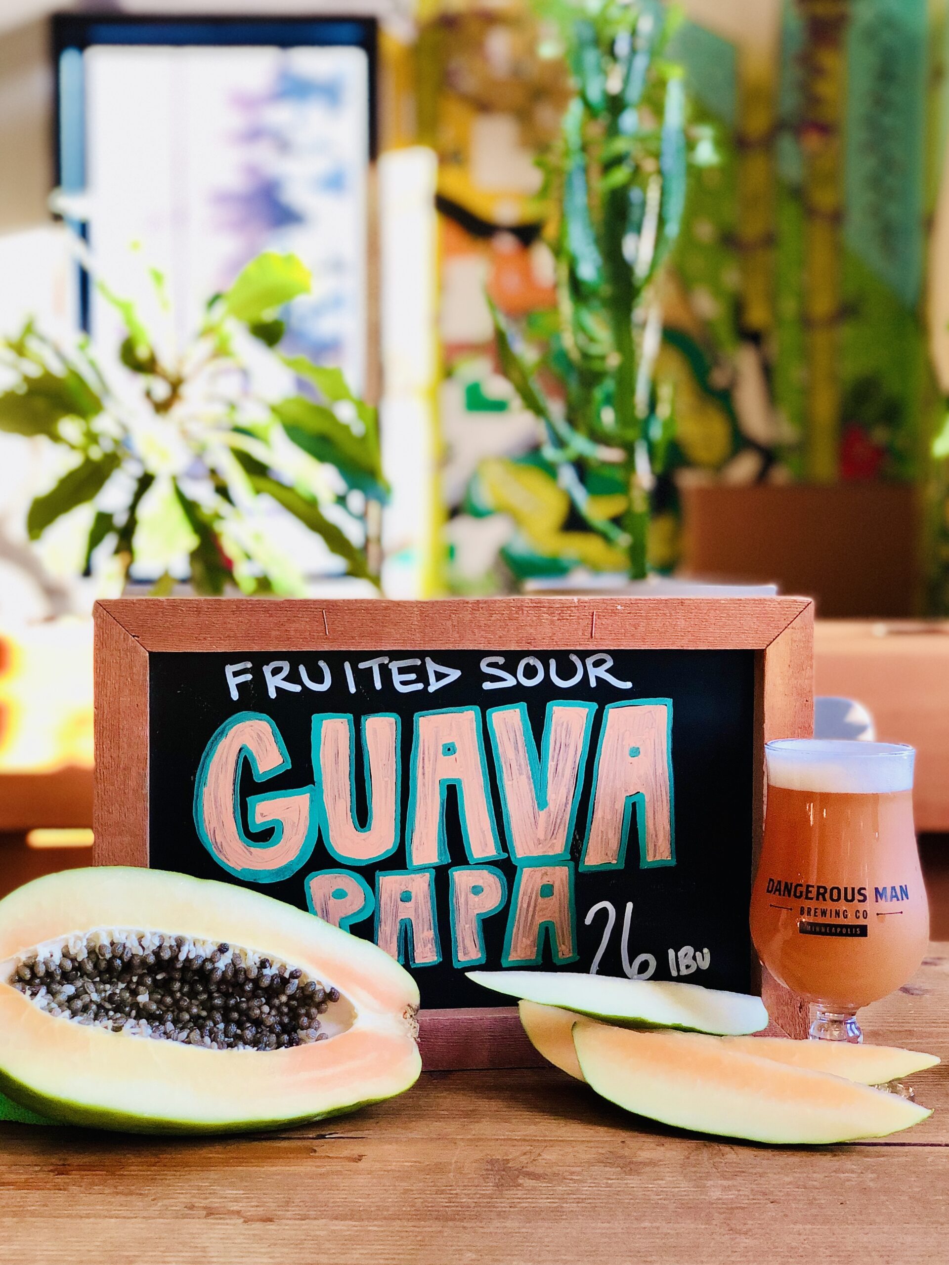 Guava Papa Lime Sour - Dangerous Man Brewing Company