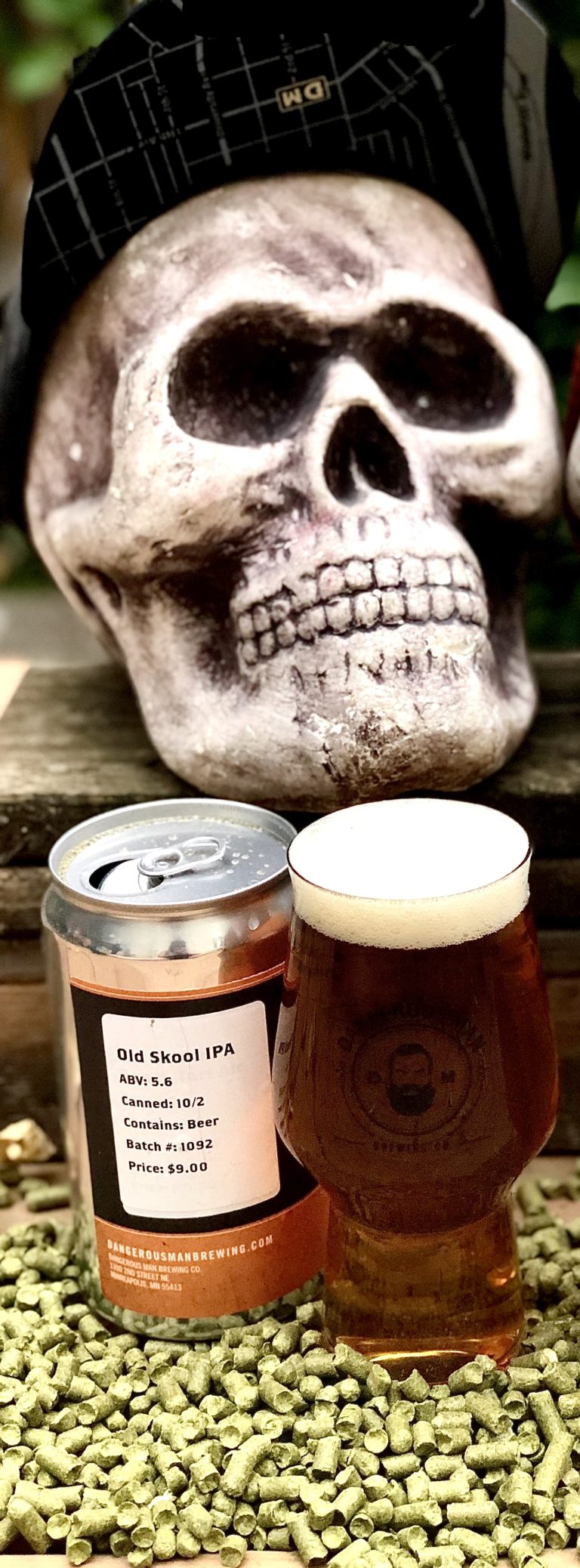 Old Skool IPA - Dangerous Man Brewing Company