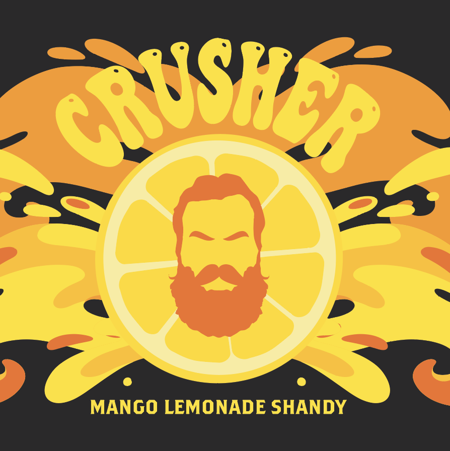 Crusher: Mango Lemonade Shandy - Dangerous Man Brewing Company