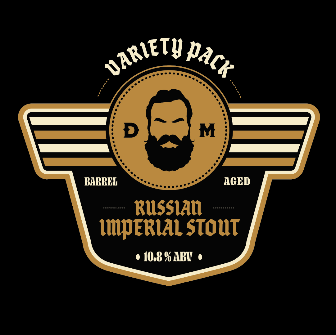 Barrel-Aged Russian Imperial Stout Variety Pack - Dangerous Man Brewing ...